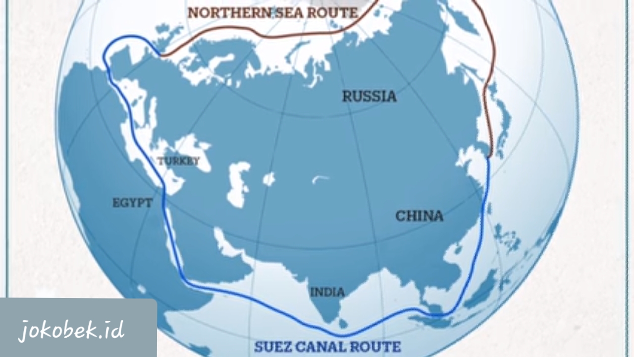 Rute Perdagangan Laut Utara (kutub utara) lebih menguntungkan, benarkah ...